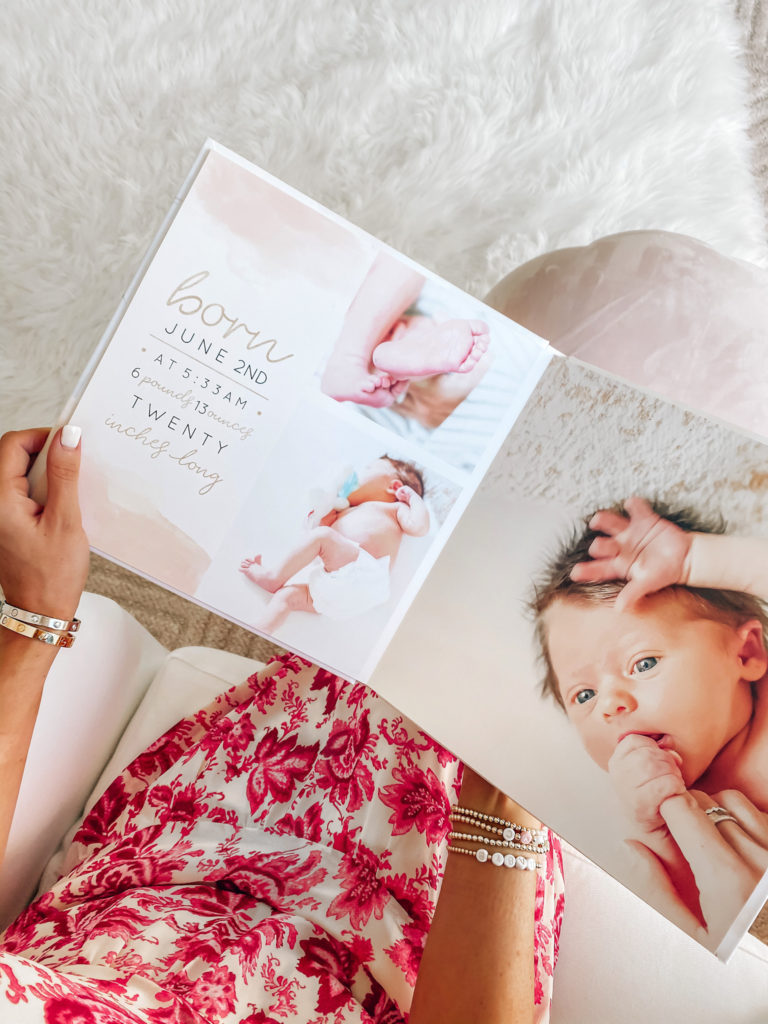 Baby Photo Album | Houston motherhood | Jessica Crum